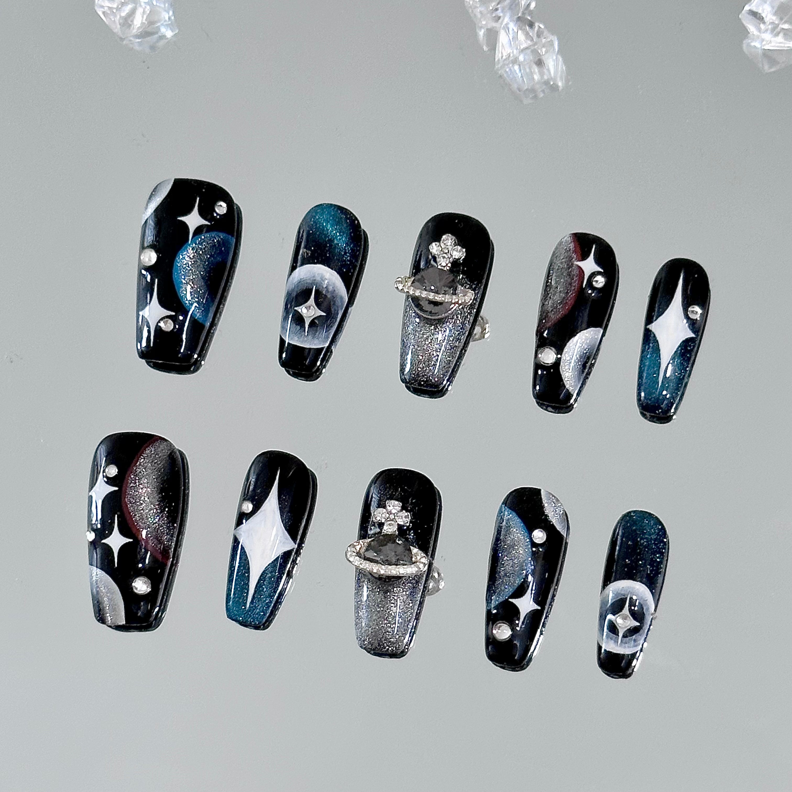 Long Nails Collection | Stylish Press-On Long Nails – MyBeautyLab ...